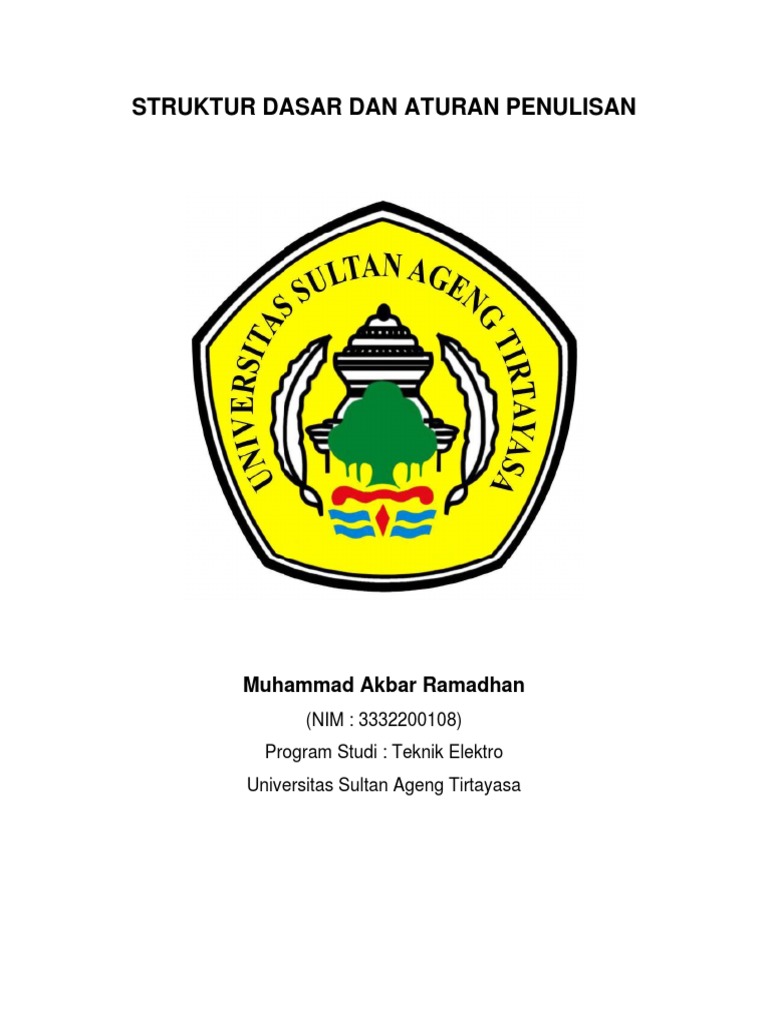 Struktur Dasar Dan Aturan Penulisan Pada Program C | PDF Struktur Dasar Dan Aturan Penulisan Pada Program C | PDF