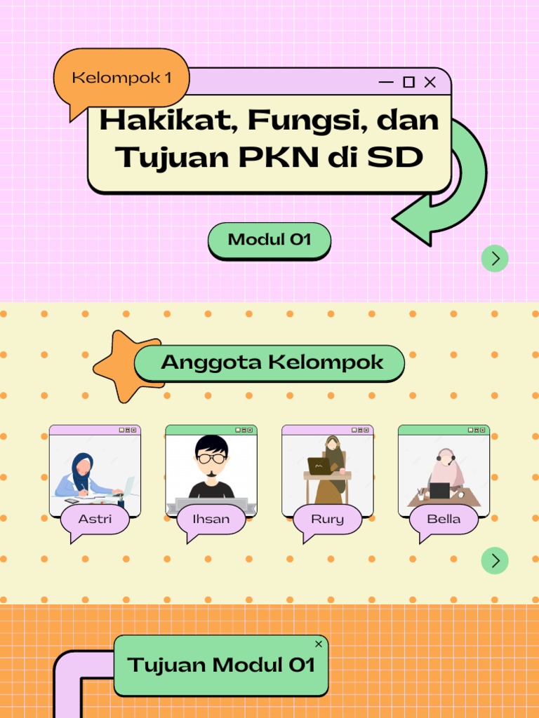 Presentasi Modul 01 PKN UT | PDF