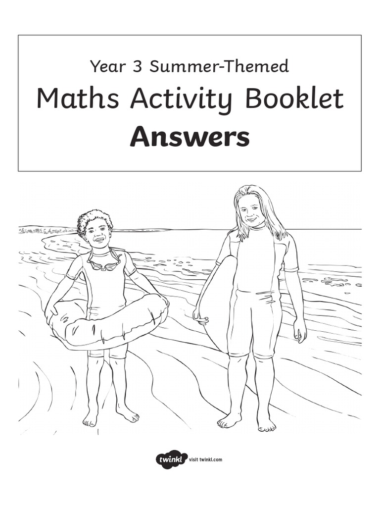 Year 3 Summer Maths Activity Booklet | PDF | Teaching Methods & Materials
