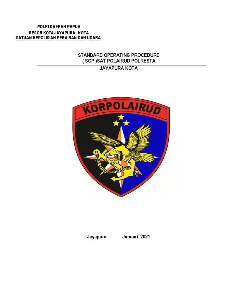 Sop Sat Polair | PDF