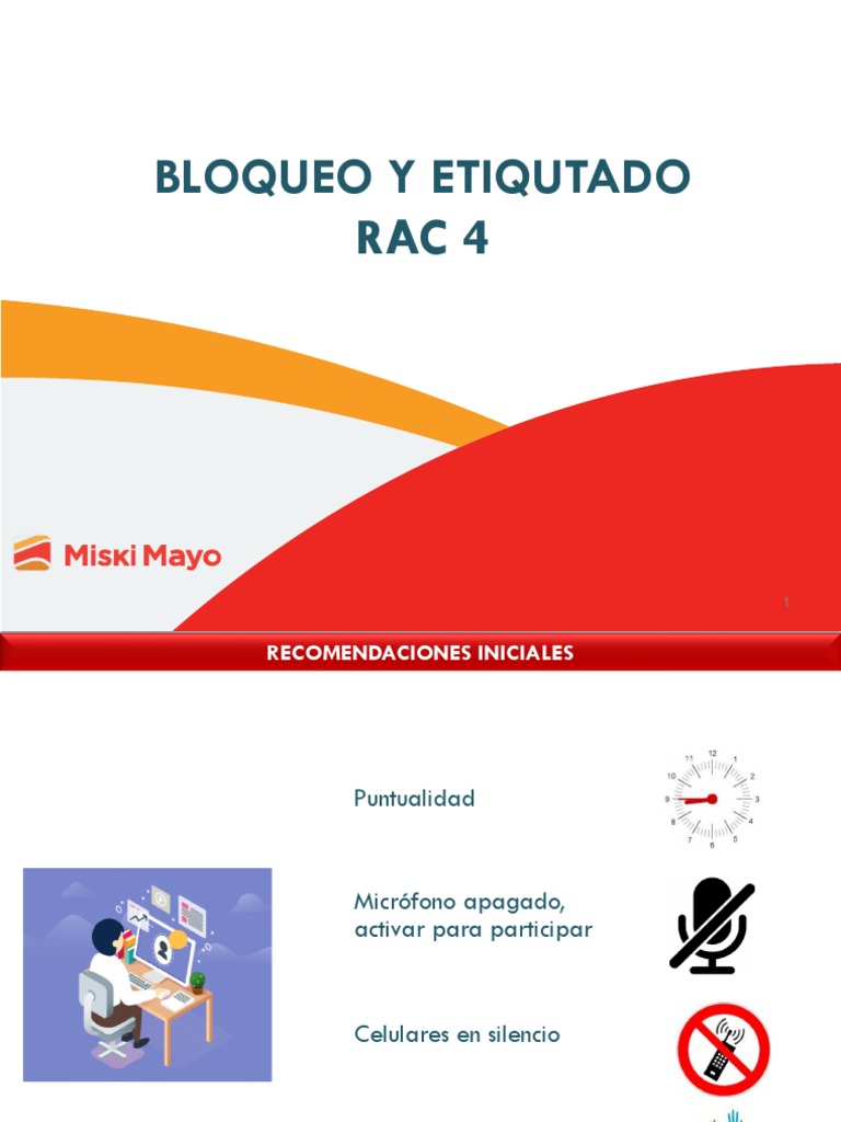 RAC 4 - Bloqueo y Etiquetado Rev01 | PDF