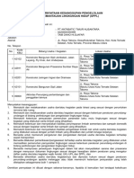 Contoh Format SPPL | PDF