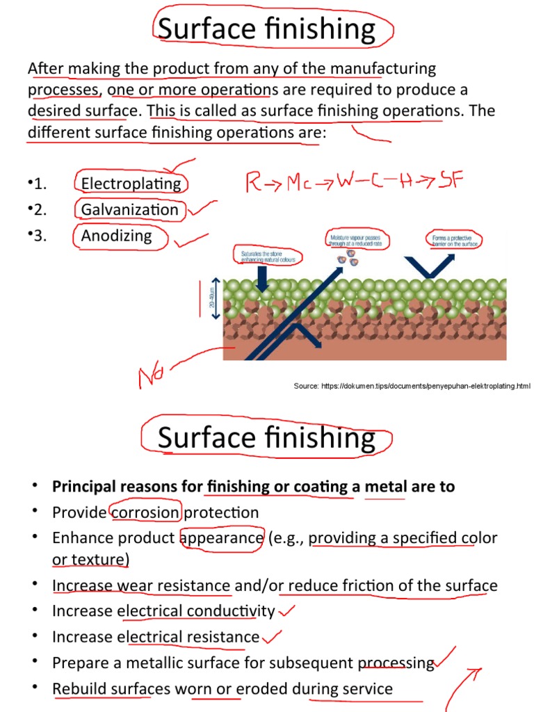 OC 8 Surface Finishing | PDF