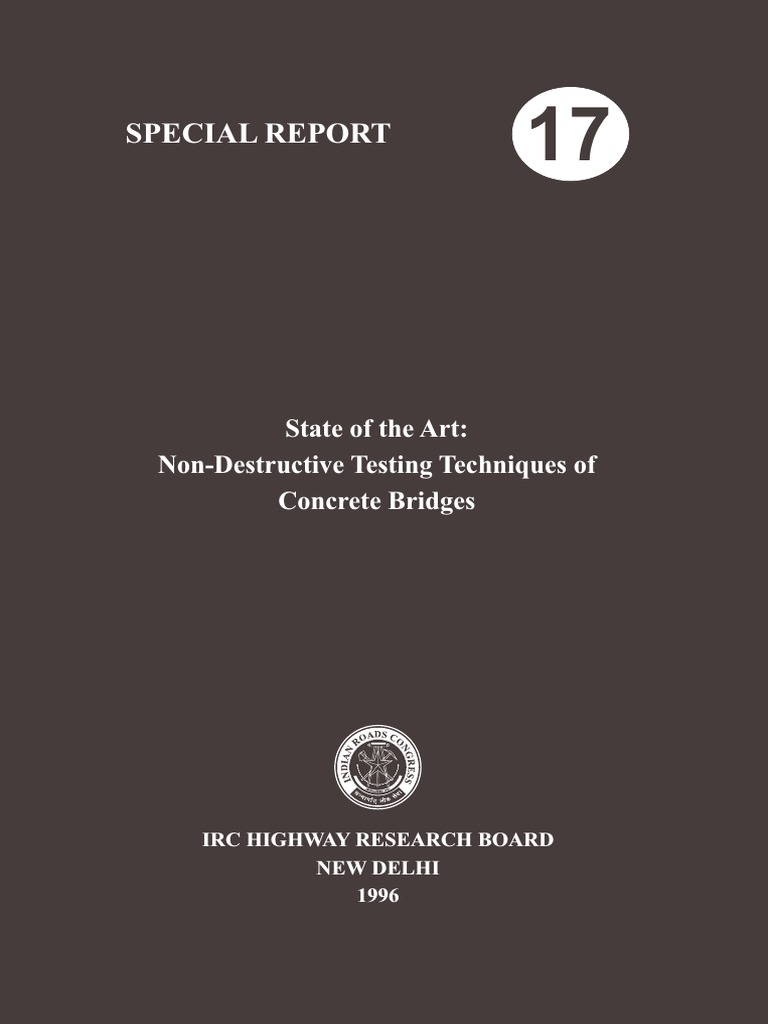 Non-Destructive Testing for Bridges | PDF