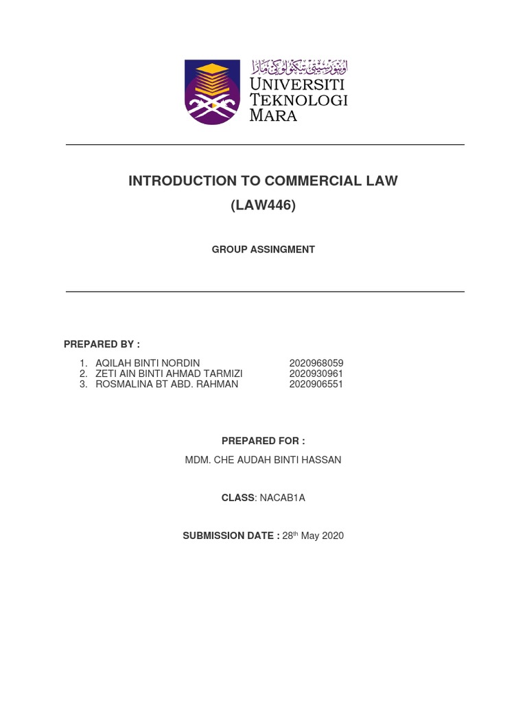 Assignment 2 - Group Assignment | PDF | Damages | Common Law