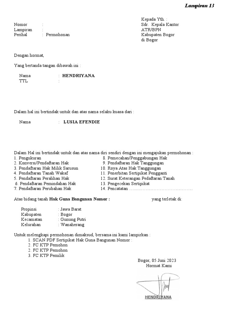 Lampiran 13 CEK | PDF