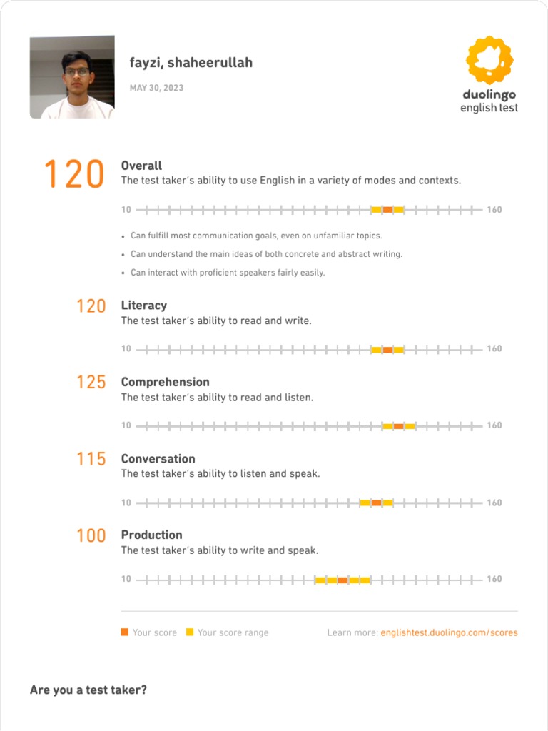 Duolingo English Test 2 | PDF