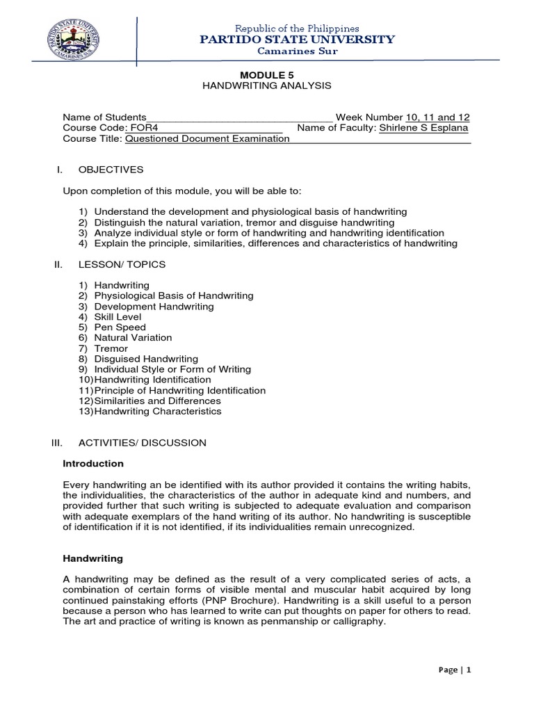 Module 5 Qde | PDF | Hand