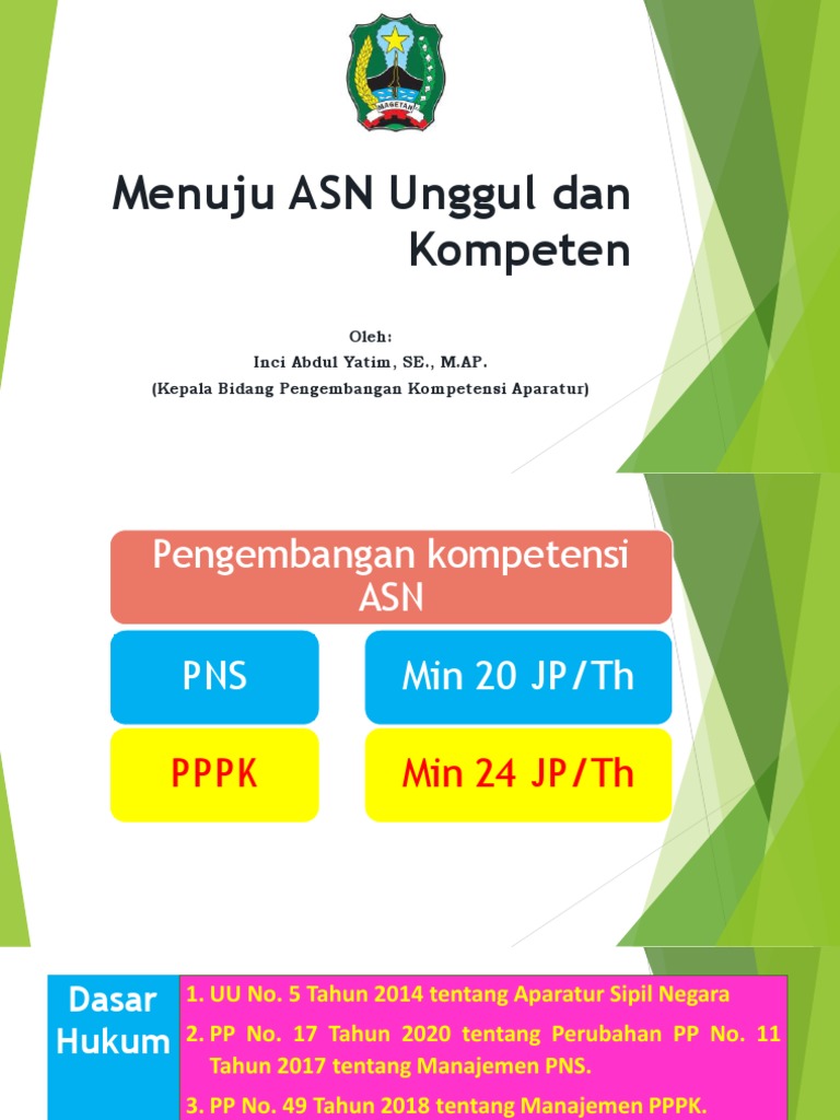 Menuju Asn Unggul Dan Kompeten | PDF