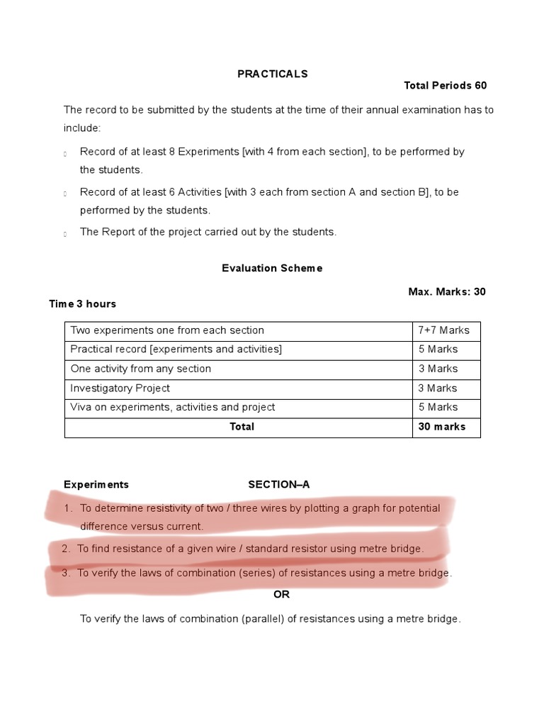 12th Practical List 23-24 | PDF