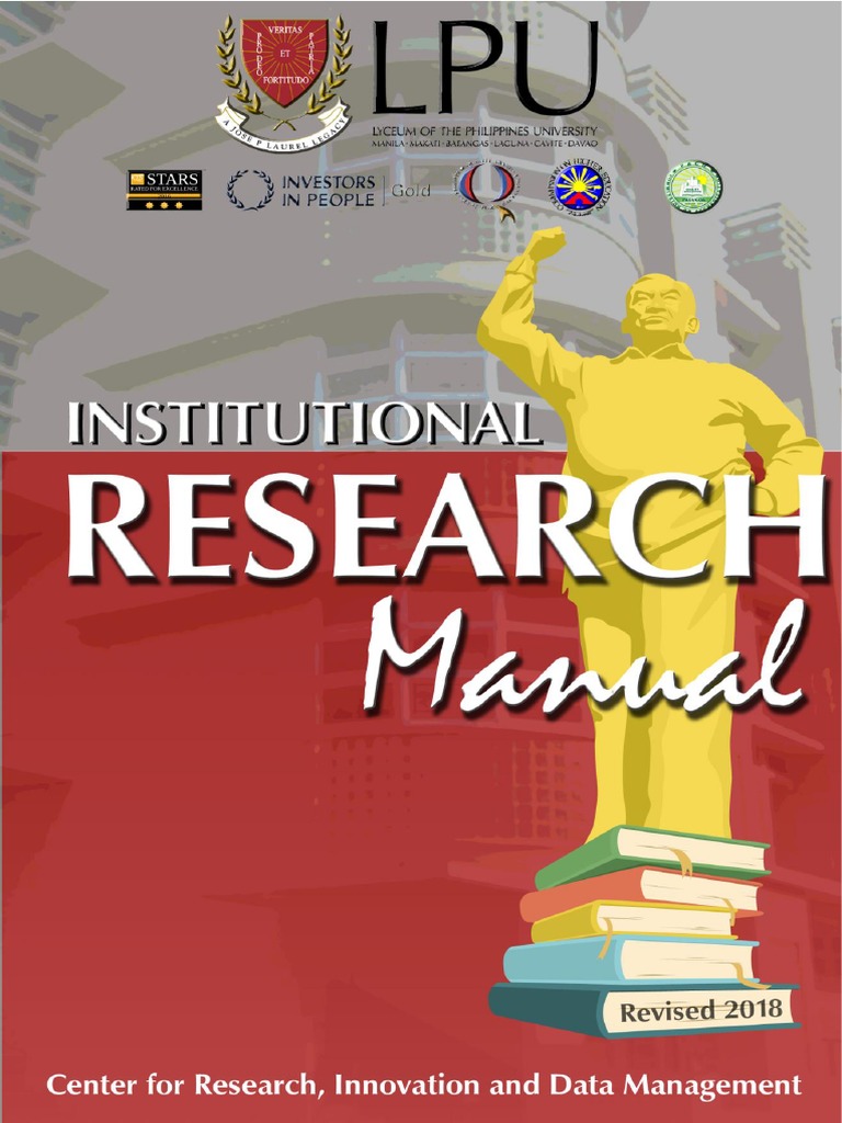 Research Manual Rev. 2018 Completed | PDF | Thesis | Leadership