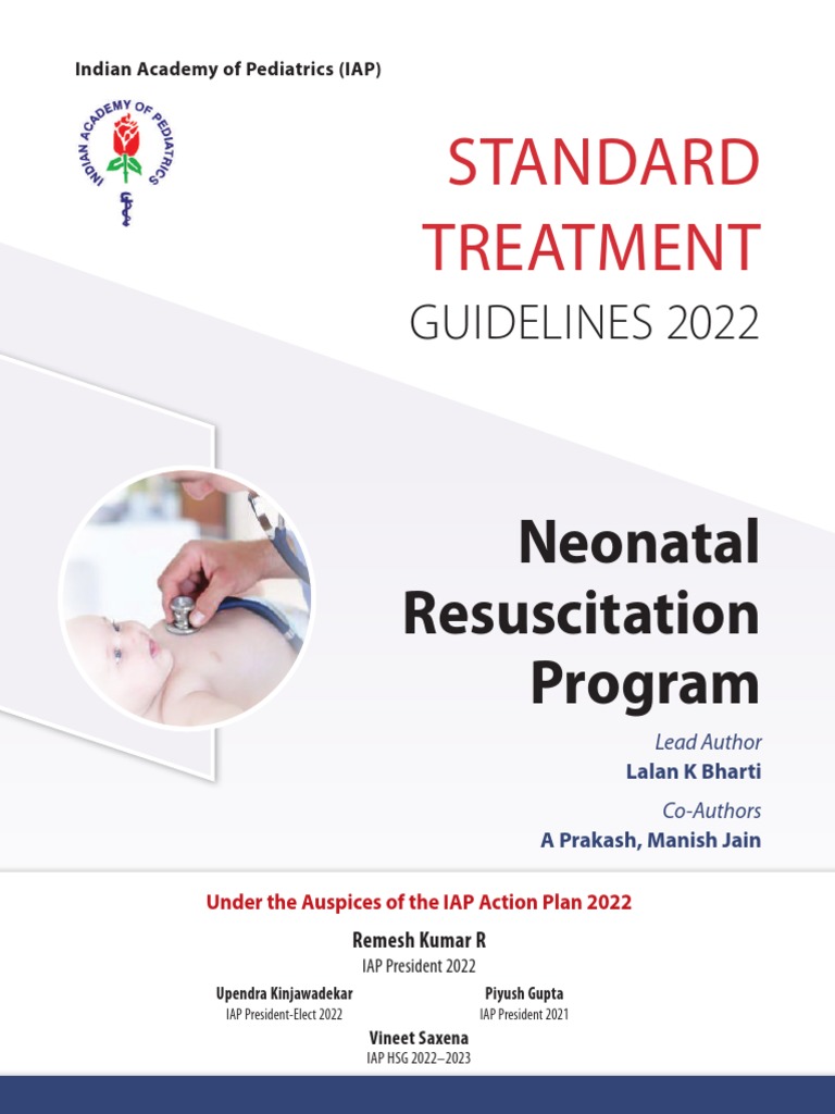 2022 Neonatal Resuscitation Guidelines | PDF