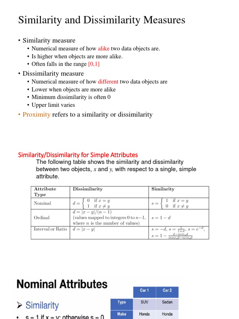 Similarity | PDF | Norm (Mathematics) | Functions And Mappings