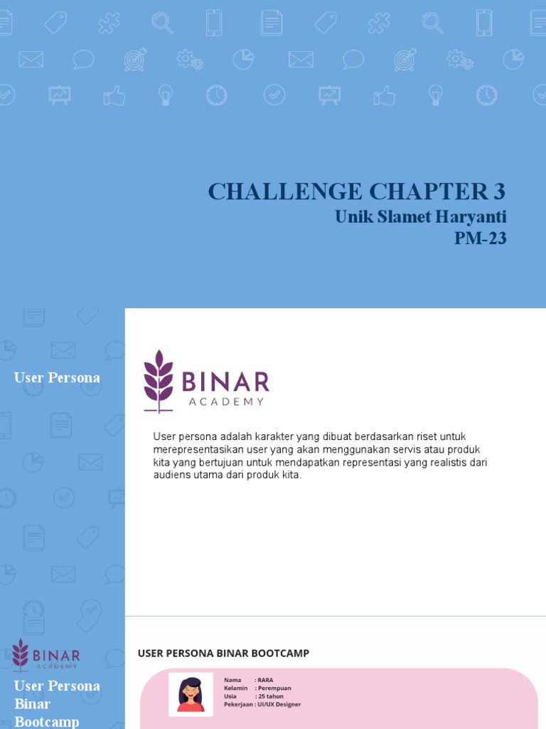 PM-23 Unik Slamet Haryanti Challenge 3 | PDF