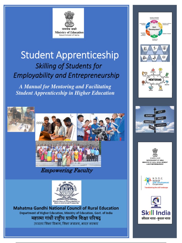 Student Apprenticeship Facilitator Manual | PDF | Apprenticeship | Mentorship