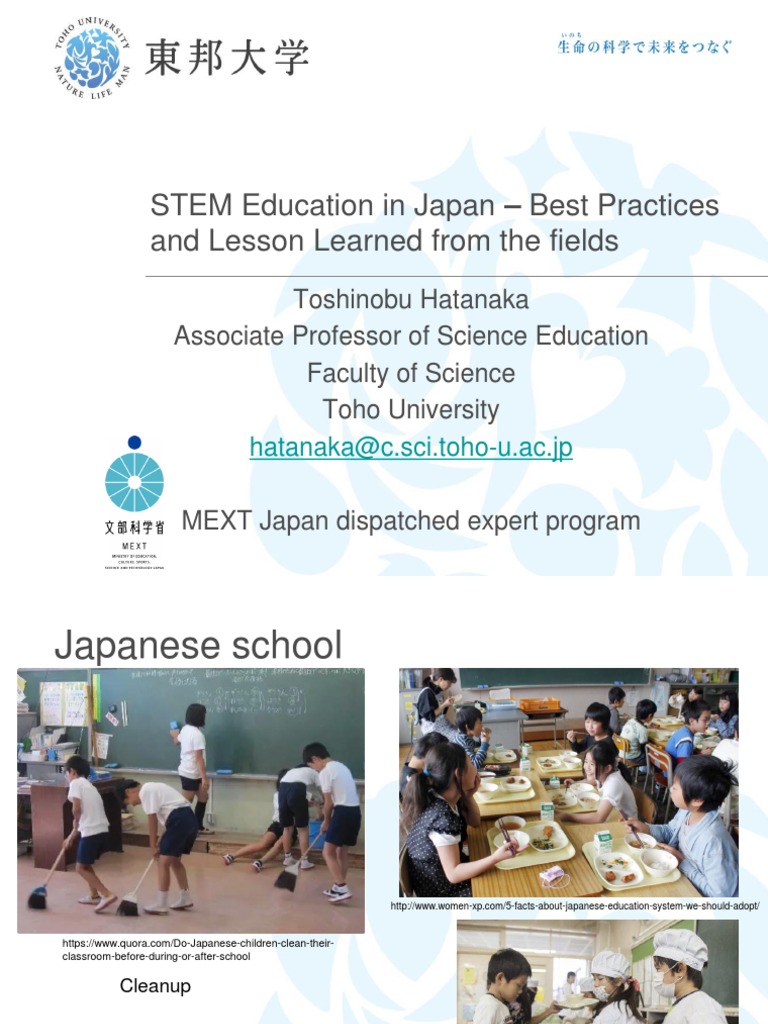 5-Hatanaka-STEM Education in Japan – Best Practices and Lesson Learned ...