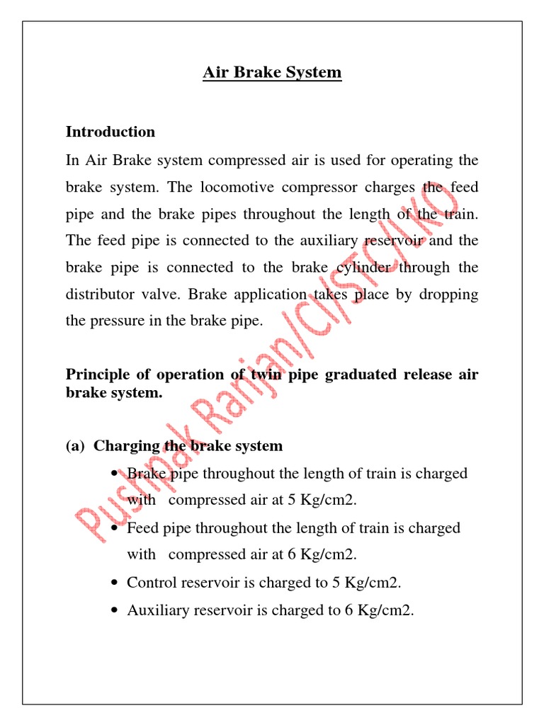 1631616894487-Introduction To Air Brake System | PDF | Manufactured ...