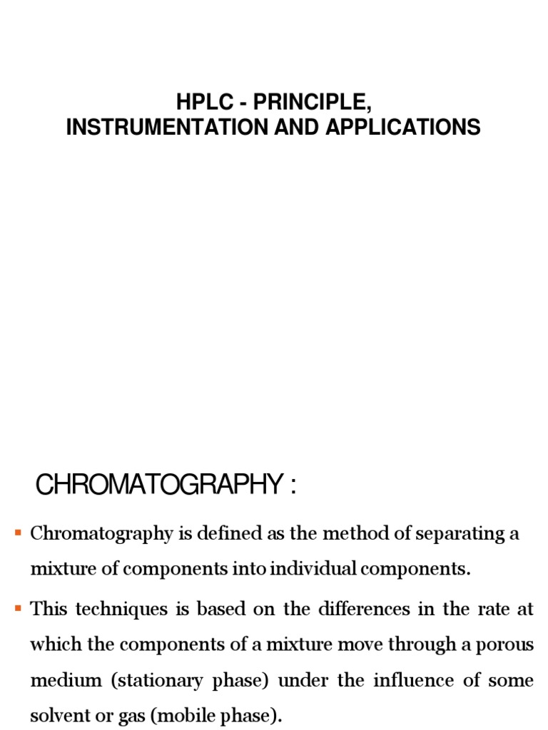 HPLC | PDF
