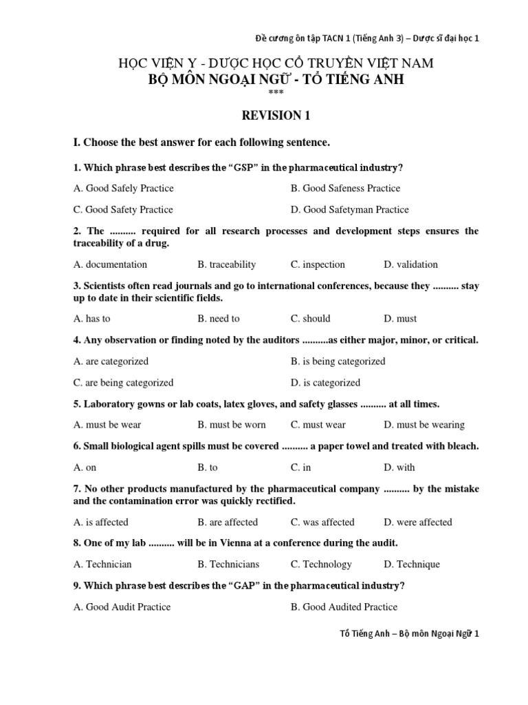 FILE - 20210920 - 130330 - Revision1 - Dư c-TACN1 | PDF | Chemistry | Dose (Biochemistry)