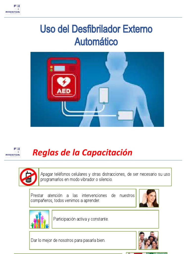 Uso y Manejo del Desfibrilador DEA | PDF