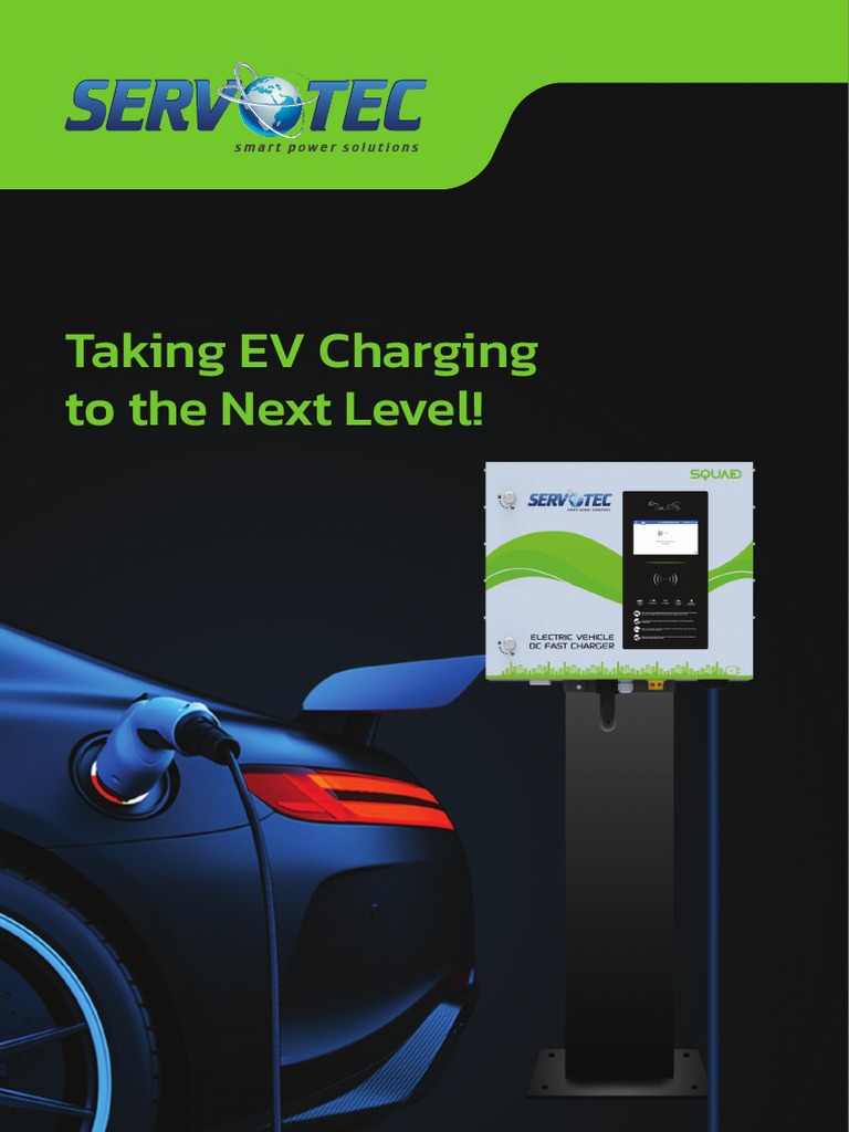 Servotech - Electric Vehicle Charging Station | PDF