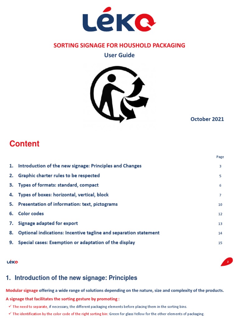 Signage for Packaging-france | PDF | Communication Design | Graphic Design