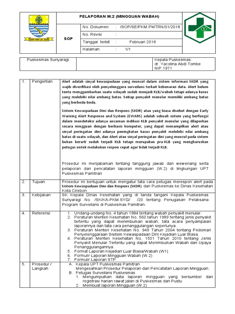 Sop Alert | PDF