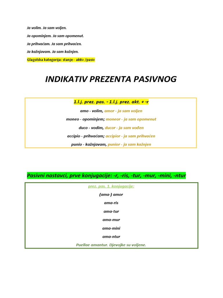 Latinski Lekcija | PDF