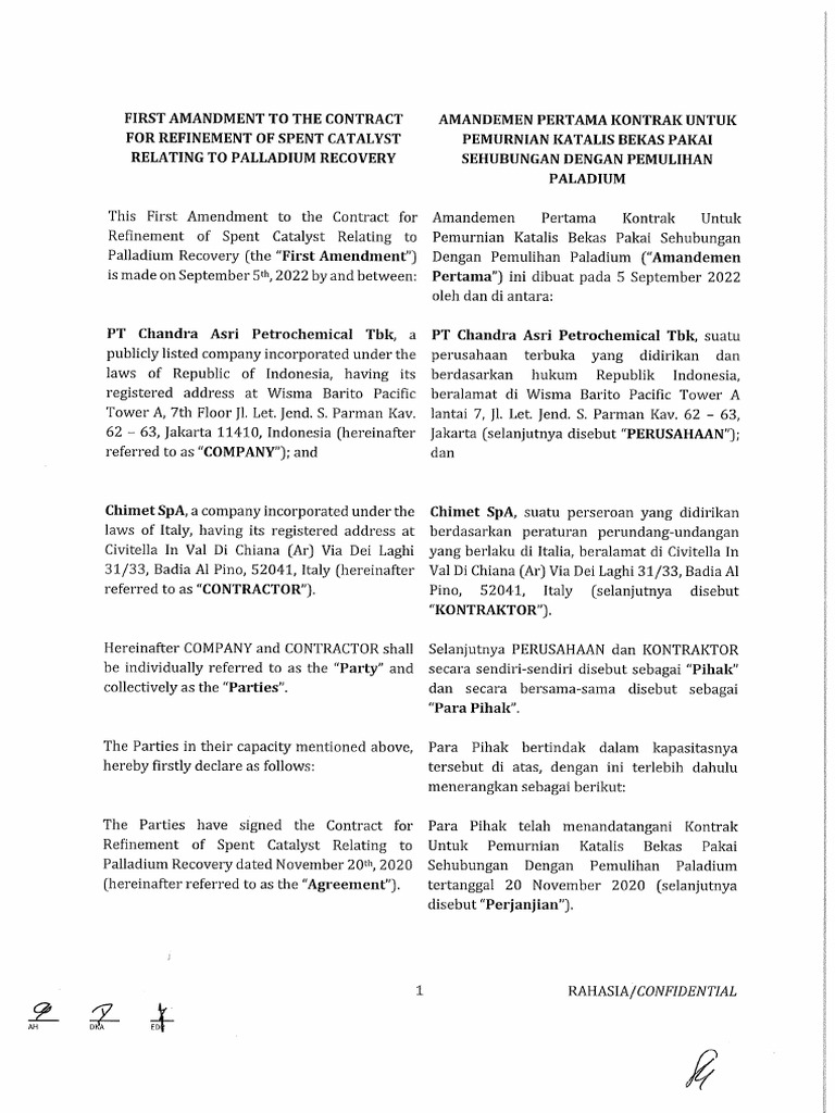 Contract Extension | PDF