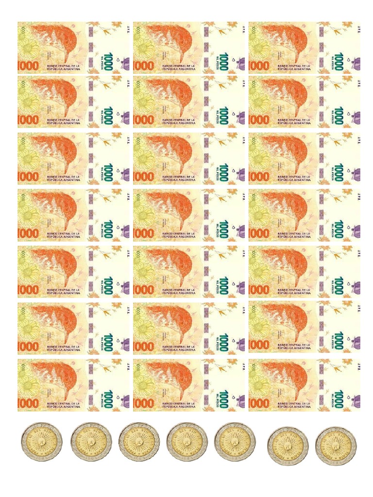 Plantillas Billetes | PDF