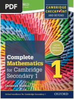 Cambridge Checkpoint Mathematics 9 Coursebook | PDF | Academia | Design