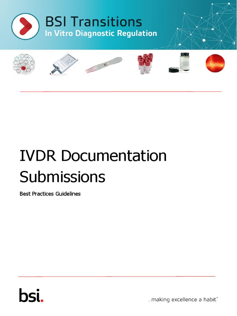 Bsi MD Ivdr Best Practice Documentation Submissions en GB | PDF | Verification And Validation ...
