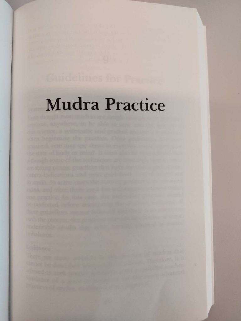 Mudra Practices - Hand | PDF