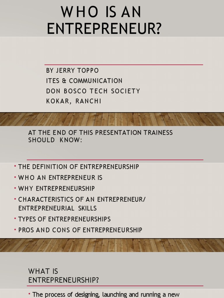 Understanding Entrepreneurship Essentials | PDF | Entrepreneurship ...