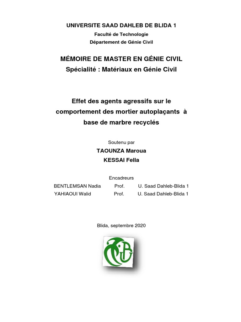 Memoire Final 2020 Fella Maroua 2 | PDF | Technologie et ingénierie