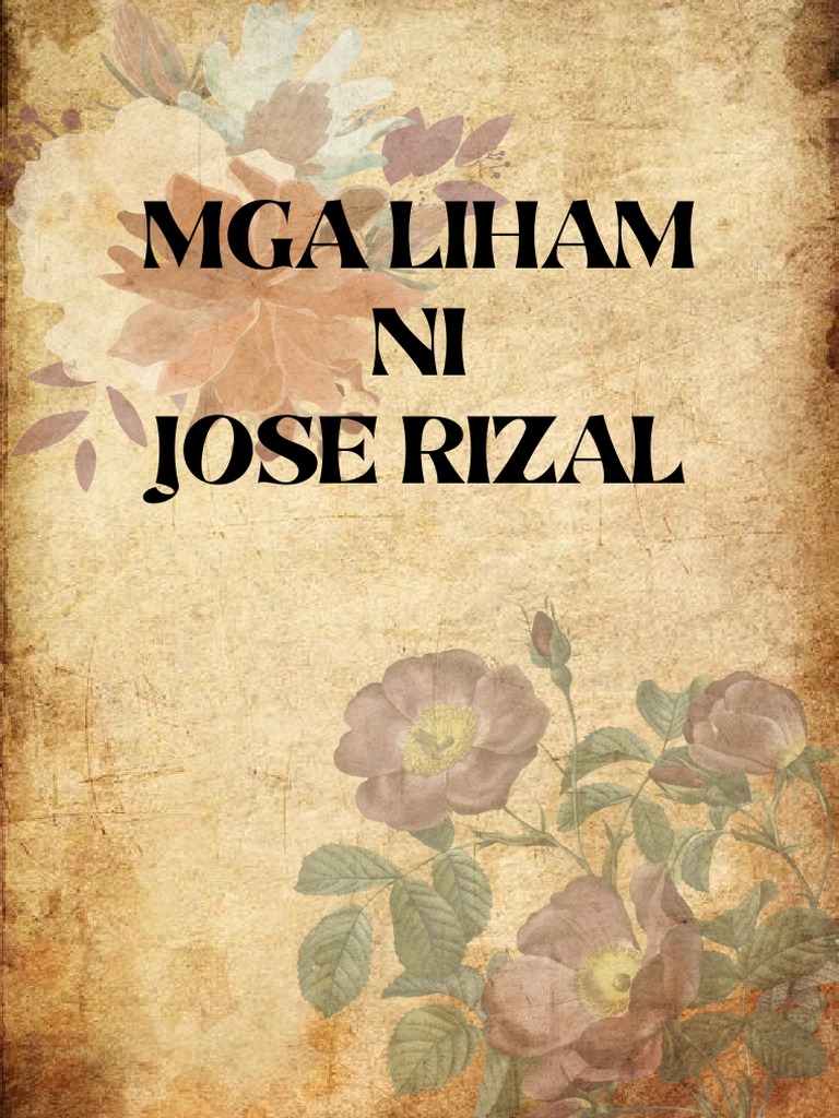 Mga Liham Ni Jose Rizal | PDF