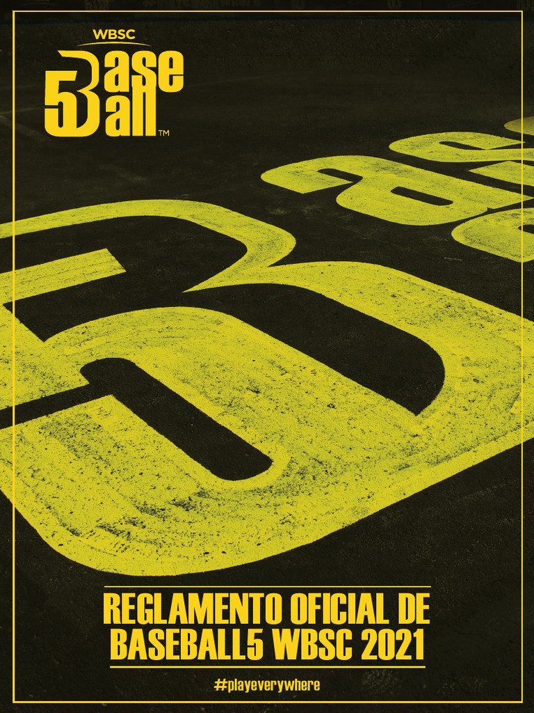 Manual de Baseball 5 | PDF | Sofbol | Deportes