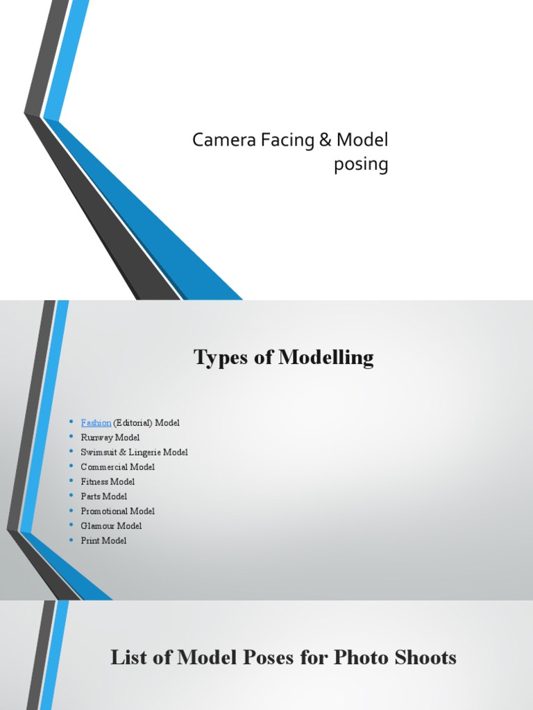 Camera Facing & Model Posing | PDF