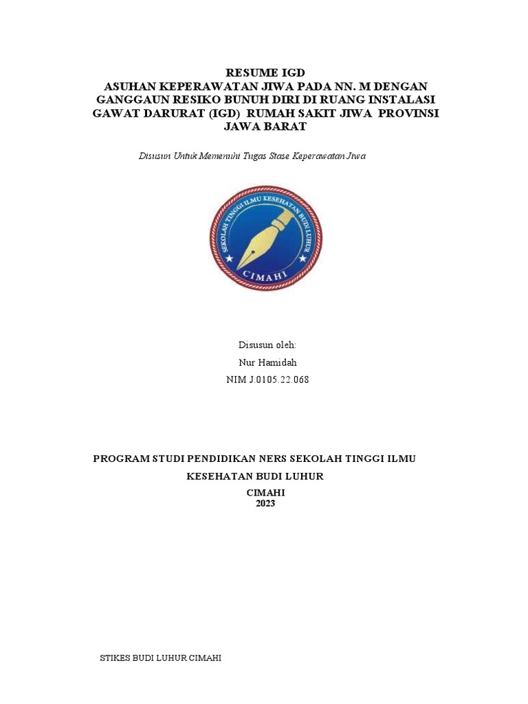 Nur Hamidah - Resume RBD | PDF