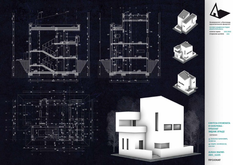 Projekat zidane zgrade | PDF