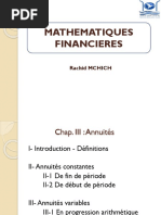 Cours Complet Math Financière | PDF | Prêts | Obligation (Finance)