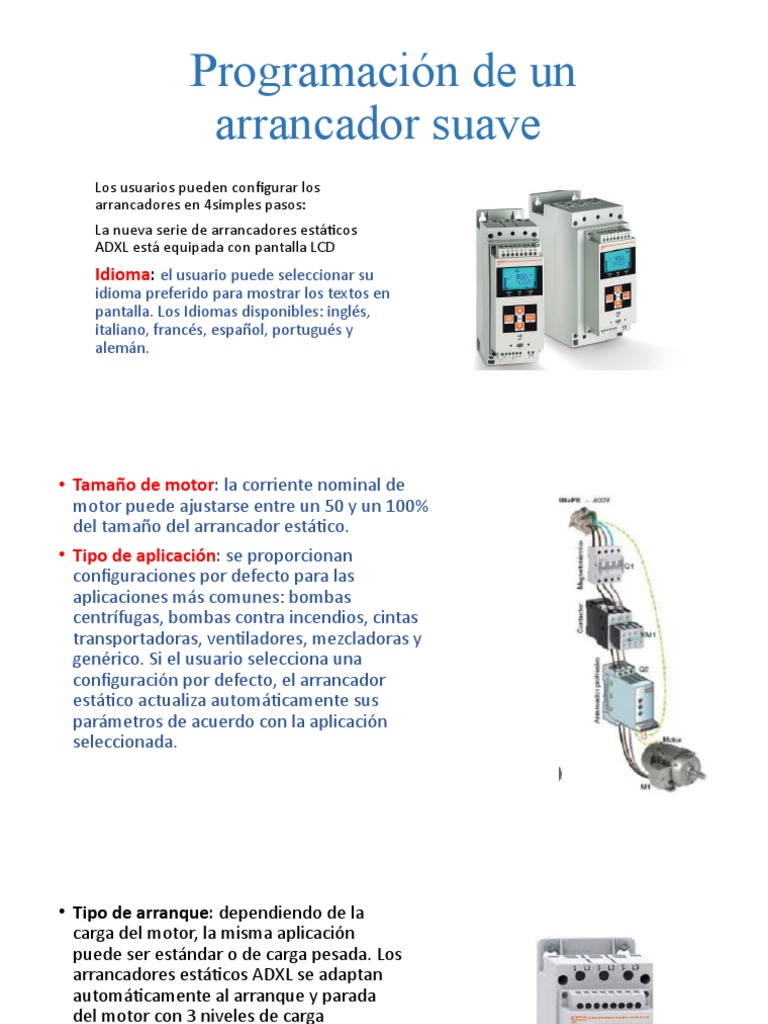 Arrancador Suave | PDF