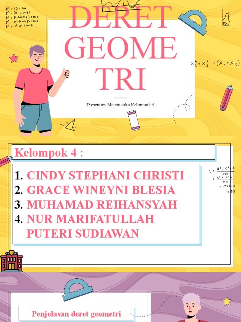 Deret Geometri: Rumus dan Contoh Soal | PDF