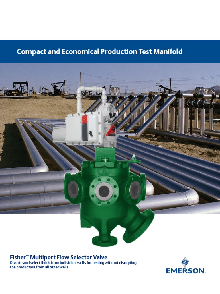 Brochure Fisher Multiport Flow Selector en 183502 | PDF