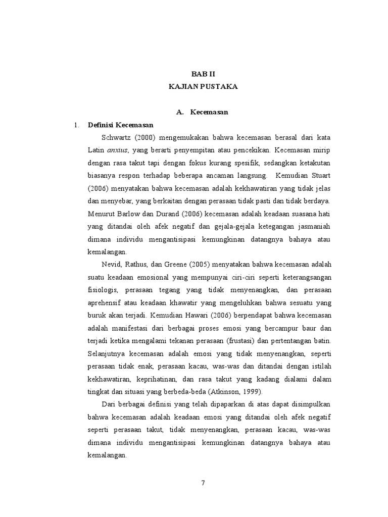 Bab 2 Kajian Pustaka | PDF