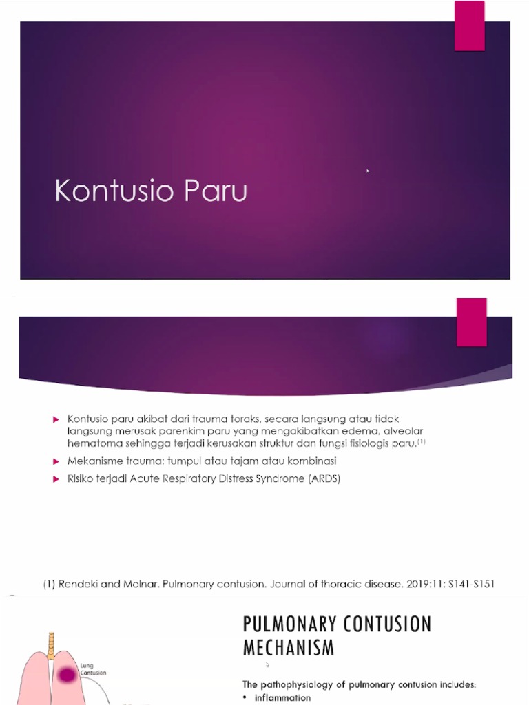 Kontusio Paru | PDF