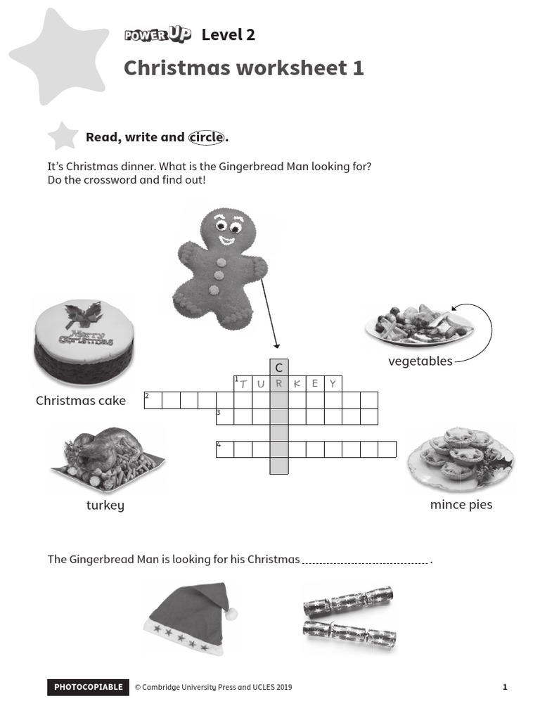 Power Up Power Up TRB2 Christmas Worksheet Worksheet | PDF | Rudolph ...