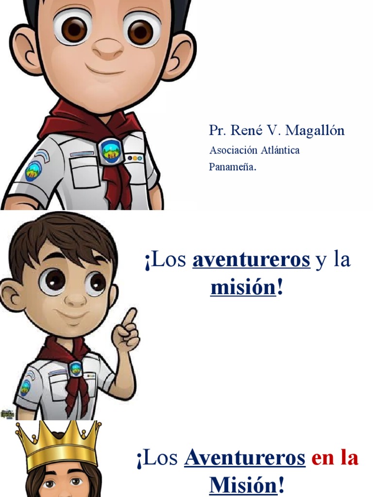Los Aventureros y la Misión_Lider de aventurero | PDF | Cristo (título ...