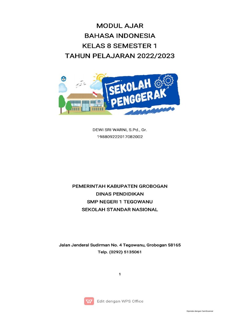 Modul Ajar Teks Iklan, Slogan, Poster | PDF