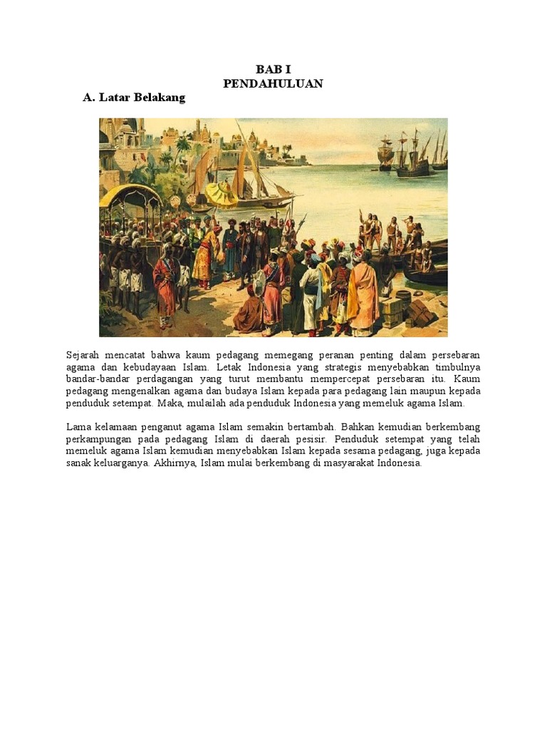 Kehidupan Masyarakat Pada Masa Islam | PDF